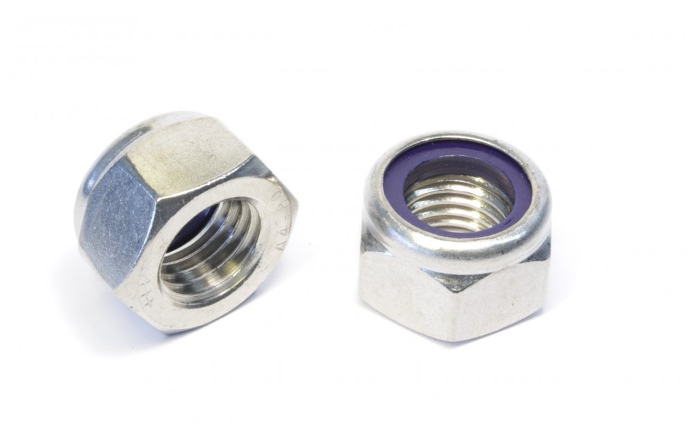Safety screw nut ISO 10511 - V4A - Konfigurator