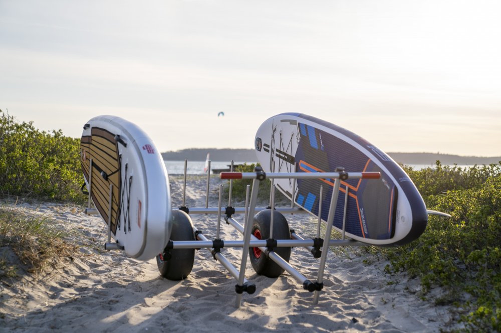 SUPTrax - SUP-trolley with EuroTrax ballon wheels