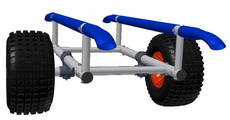 SurfTrax - the surfboard trailer for your equipment