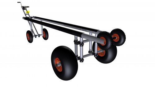 Ped trolleys and trailers - easy transport your pedalo