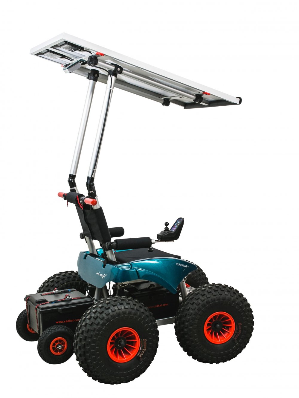 cadWeazle self-propelling balloon wheelchair for beache